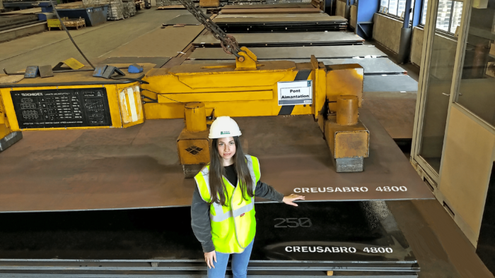 Distribution du Creusabro 4800, 8000 et Dual | Produr | Acier anti-abrasion